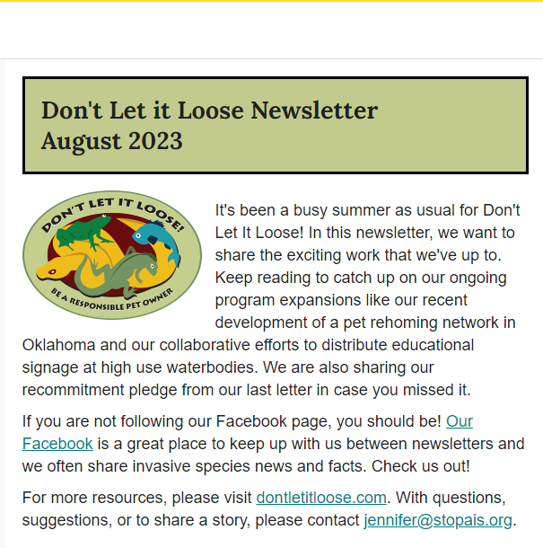 Don’t Let It Loose News | Don't Let It Loose